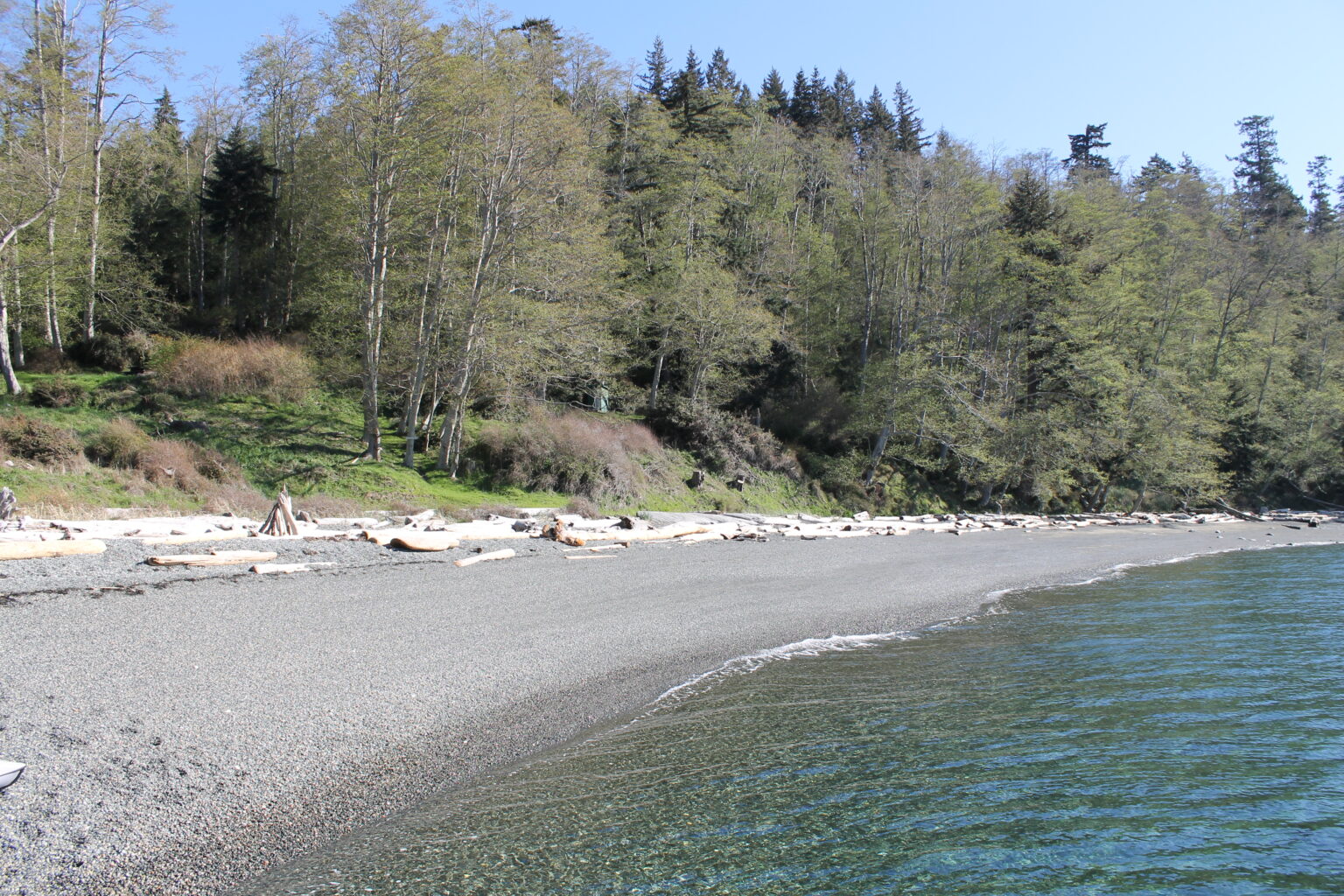 Shingle Beach, Texada Island Recreation Sites and Trails BC